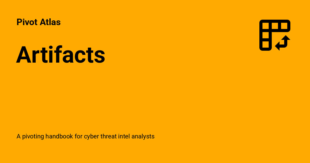 Artifacts - Pivot Atlas