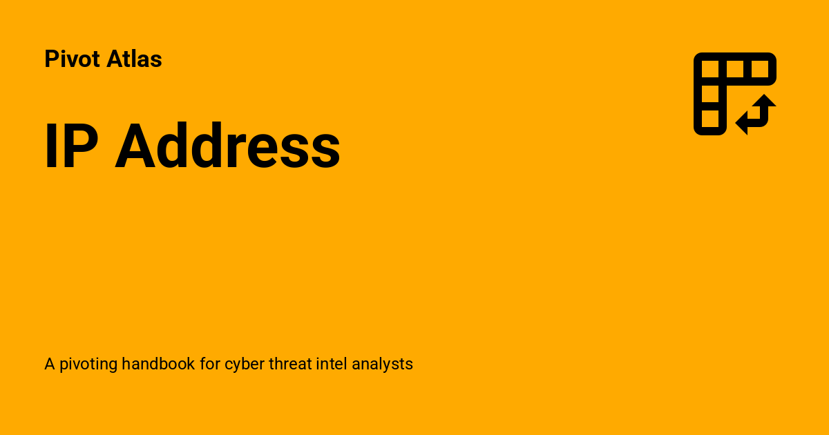 IP Address - Pivot Atlas